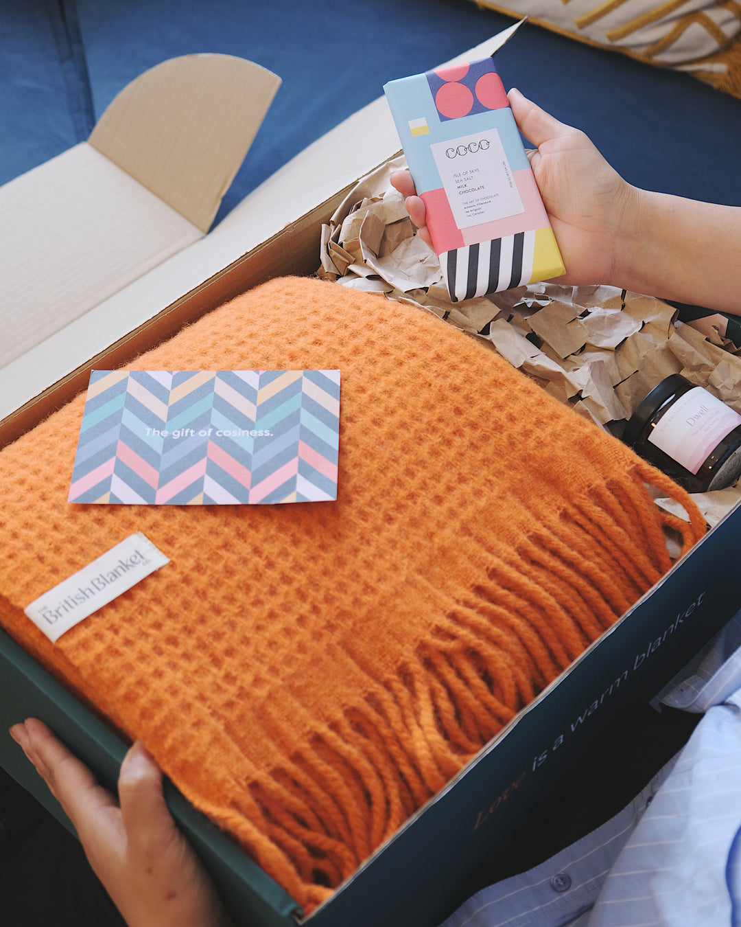 Wildweave Blanket Gift Box: Rowan & Beech | The British Blanket Company