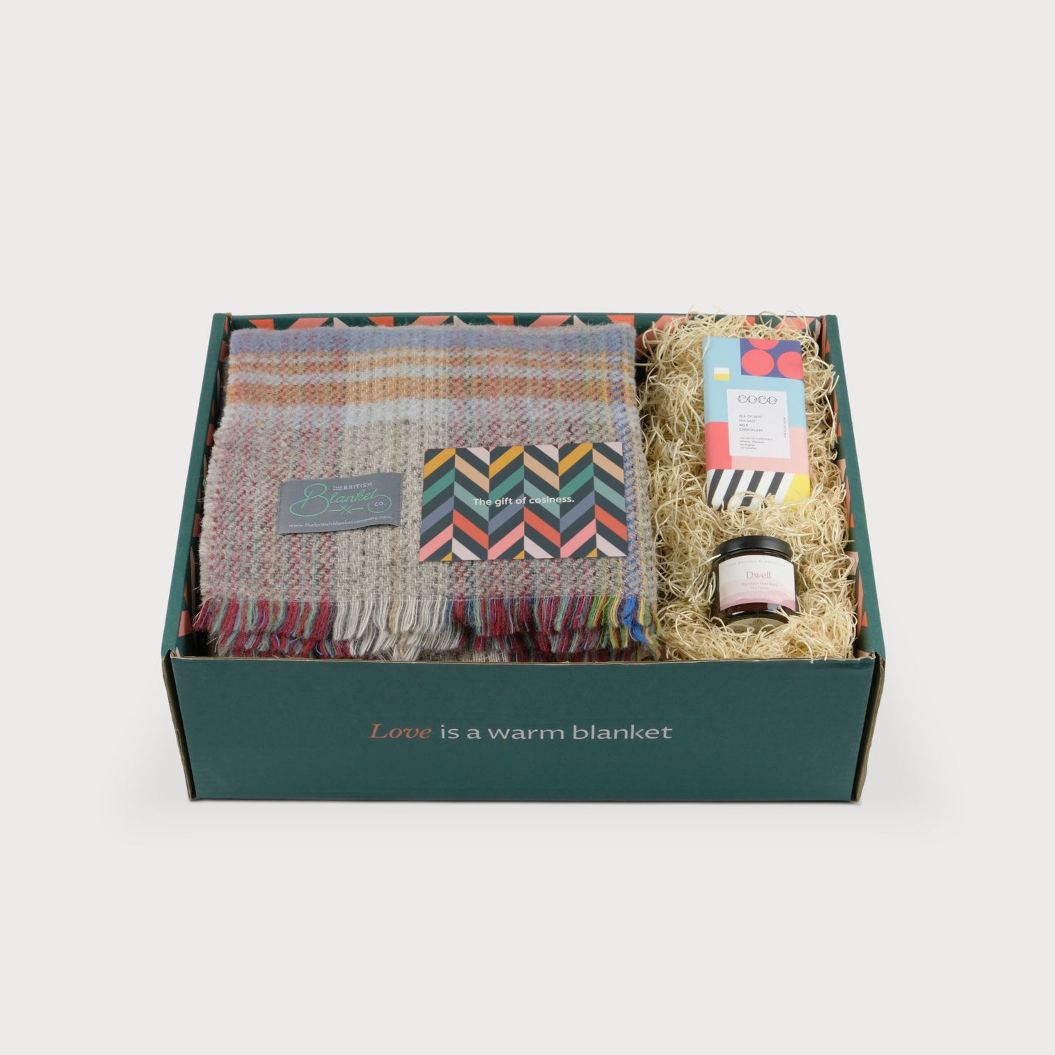 Random Recycled Wool Throw Blanket | The British Blanket Co. – The ...