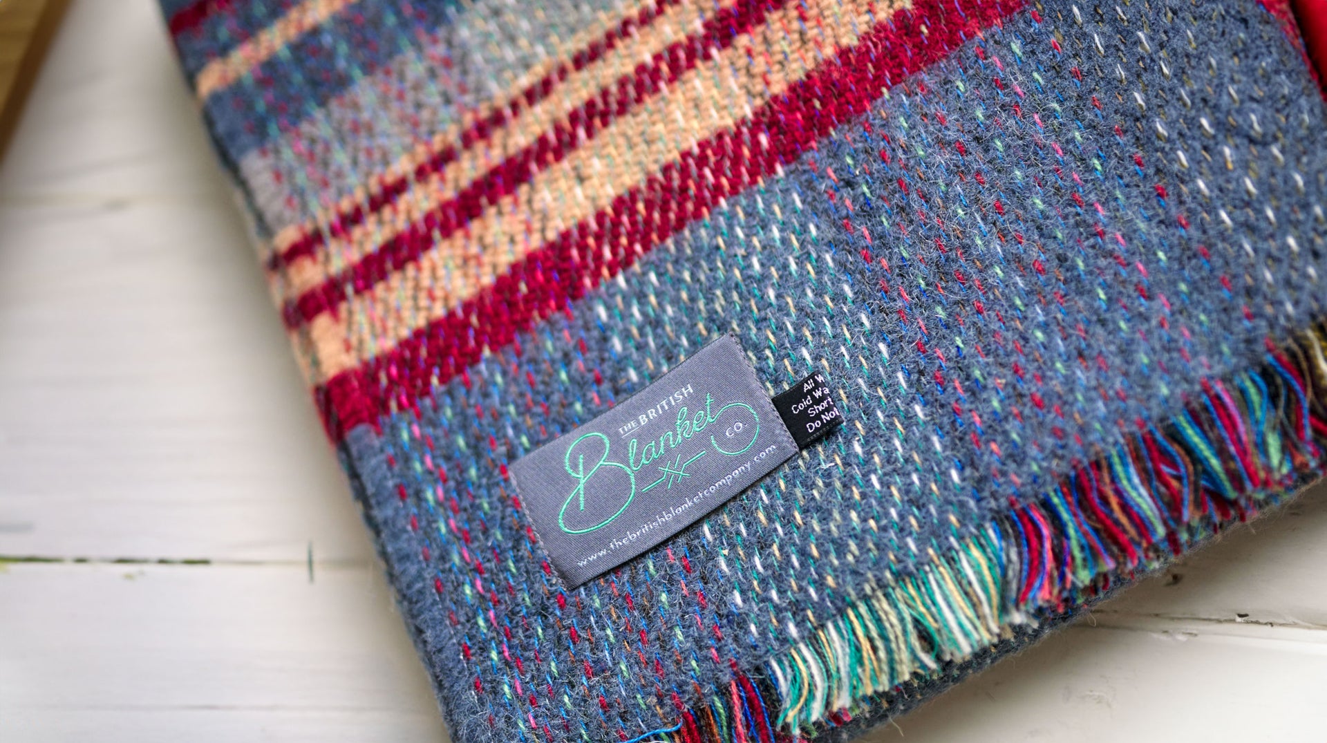 Random Recycled Wool Throw Blanket – The British Blanket Company
