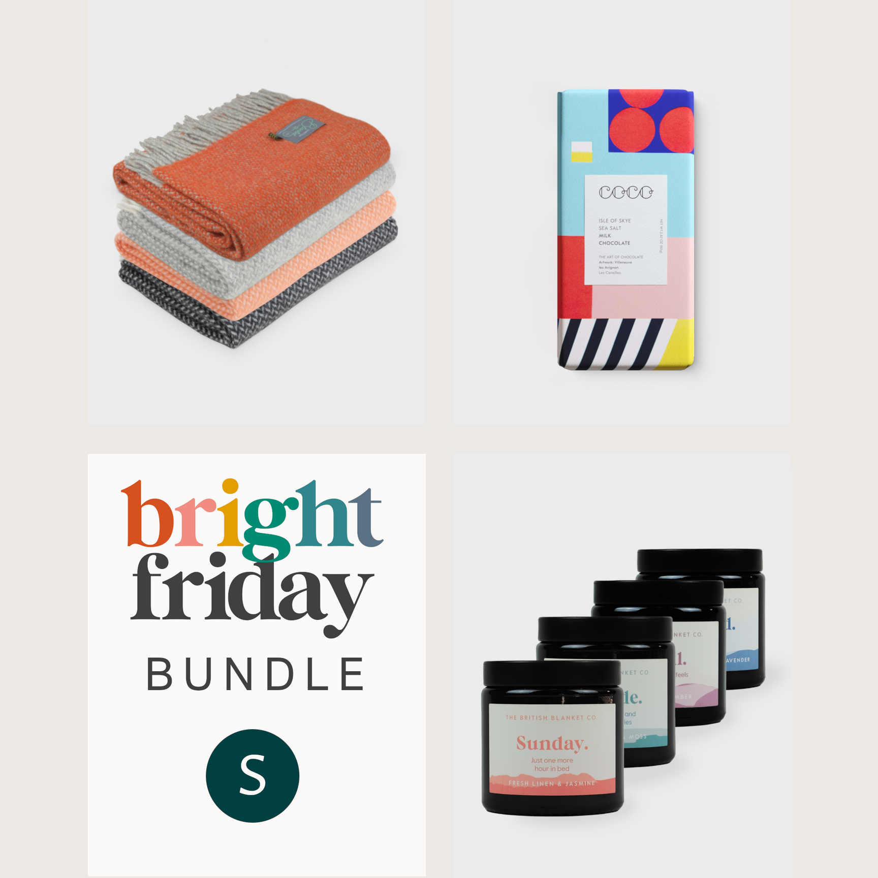 Chocolate Bar | Cosy Gift Boxes by The British Blanket Company