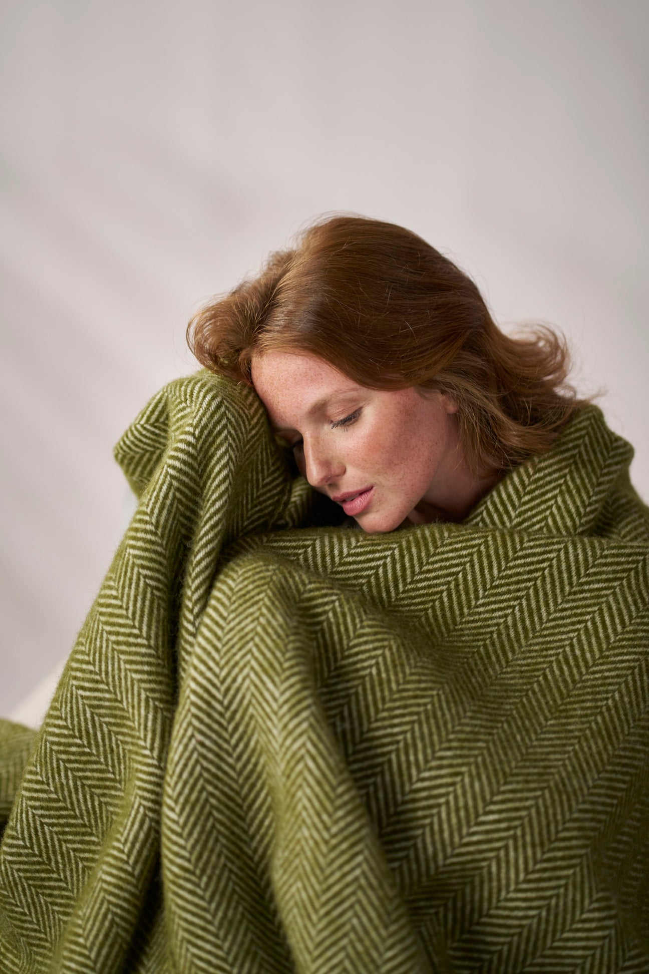 Herringbone Wool Blankets & Throws | The British Blanket Co. – The British Blanket Company