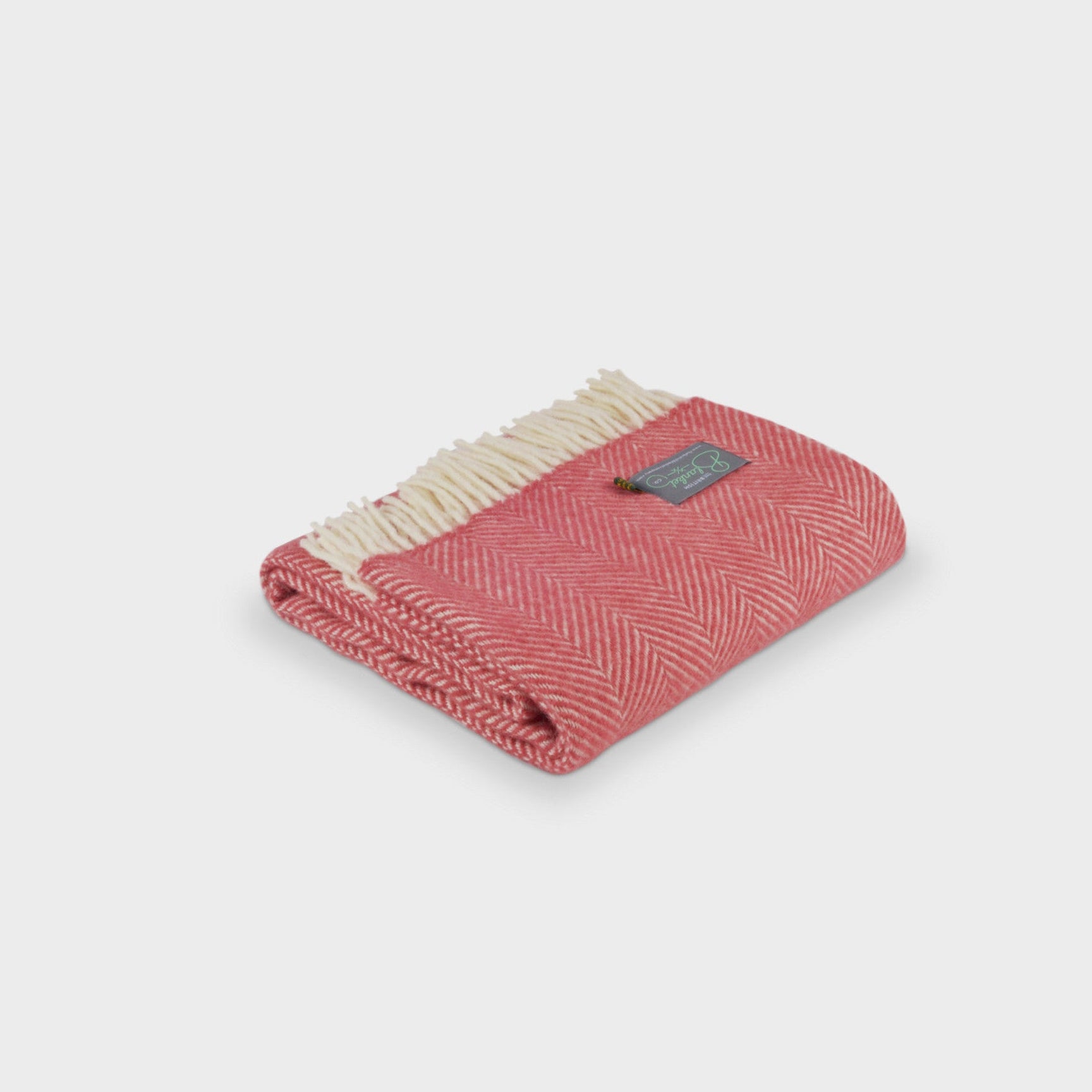 Red Wool Throws and Blankets | The British Blanket Company